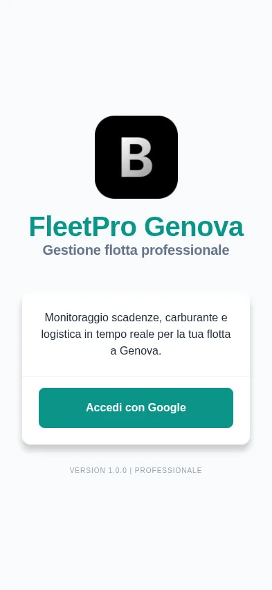 FleetPro Genova App