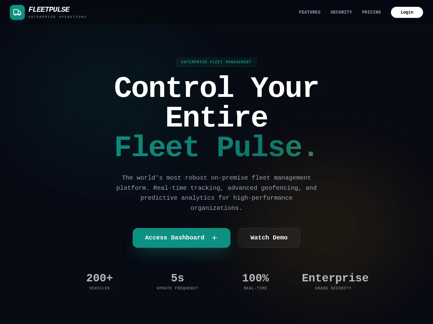 FleetPulse Enterprise