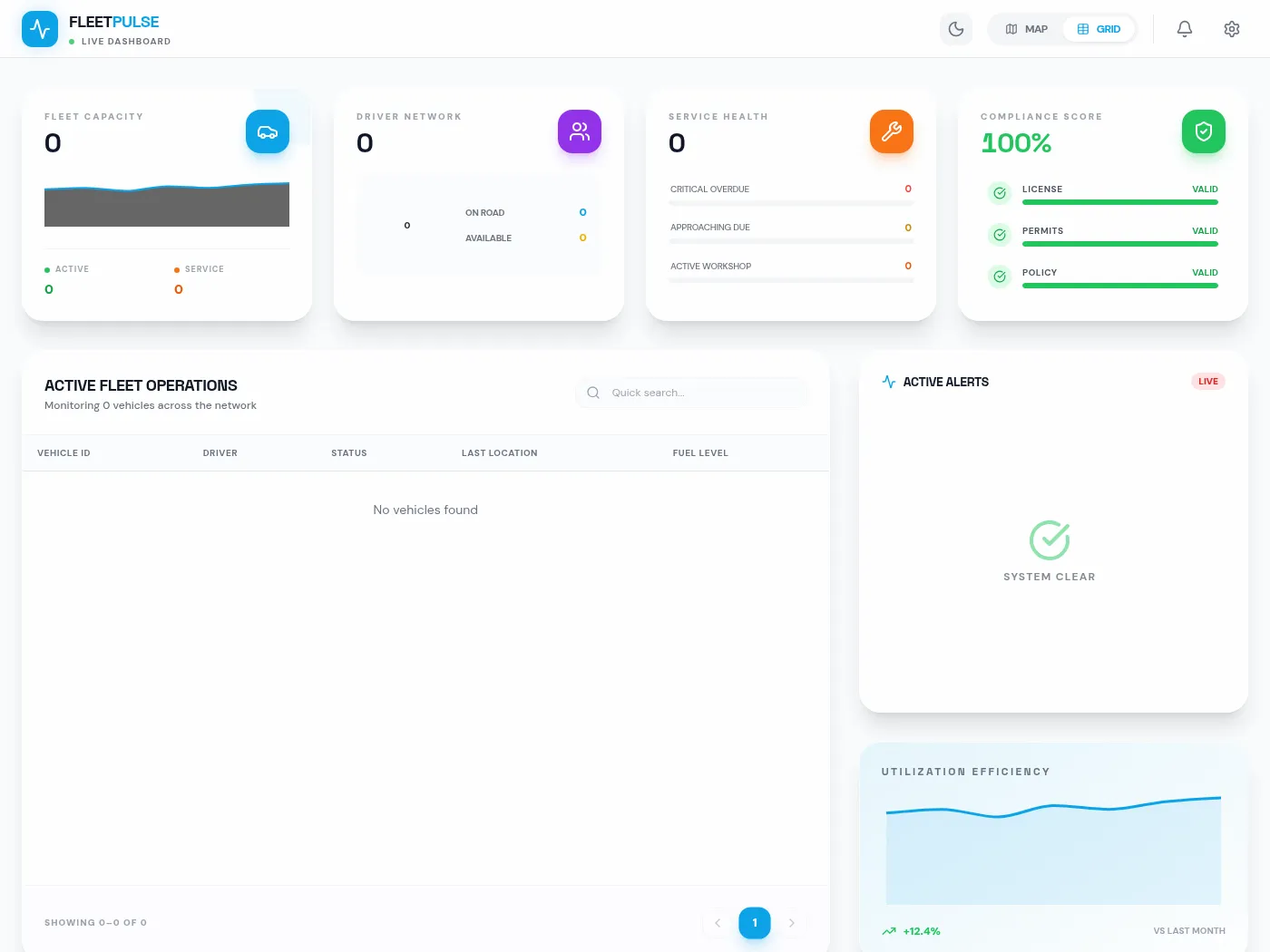FleetPulse Dashboard