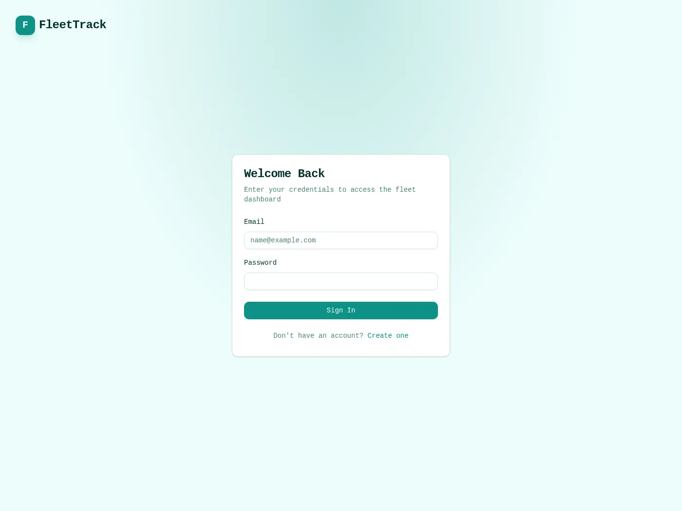 FleetTrack Backend