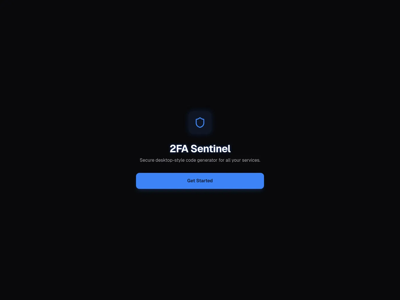 2FA Code Generator