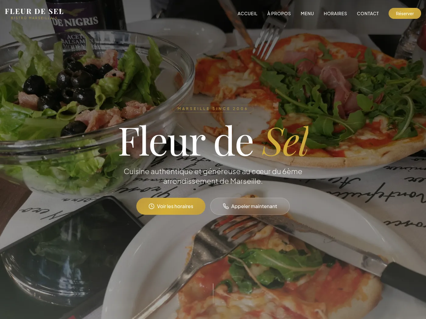 Fleur de Sel Bistro Site