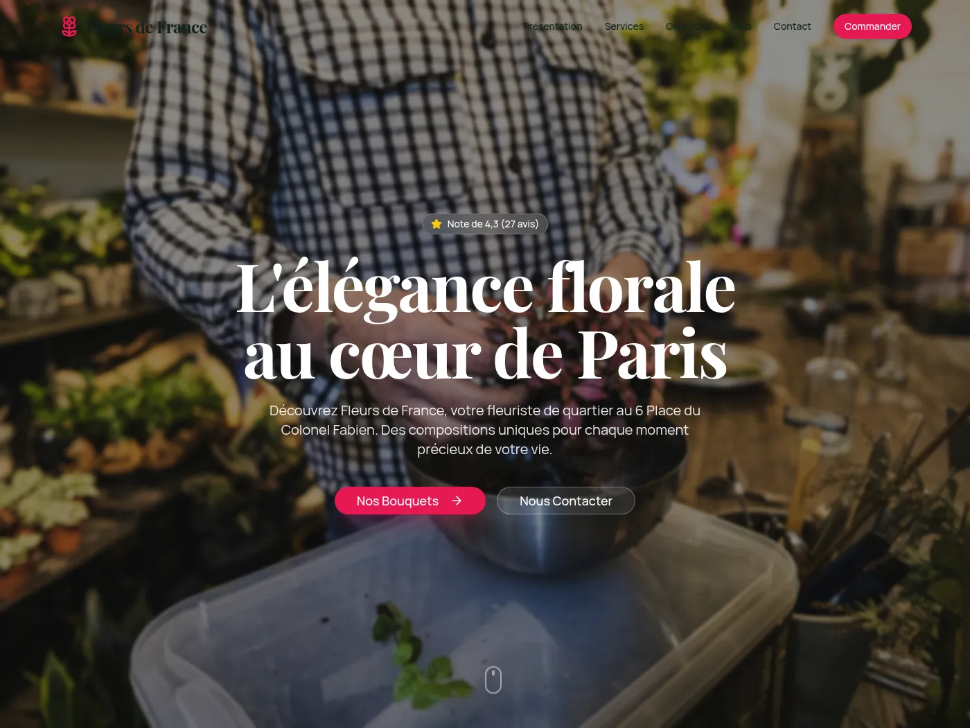 Fleurs de France Site