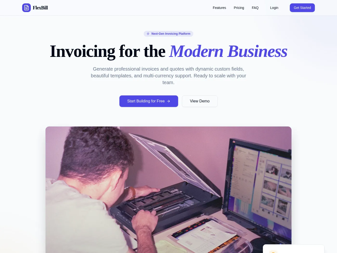 FlexBill SaaS Platform