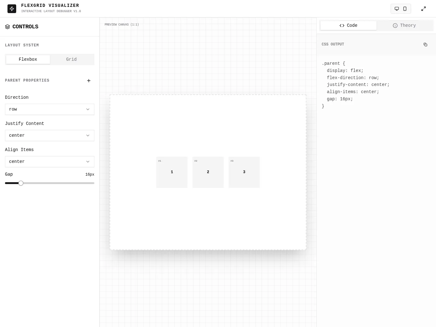 FlexGrid Visualizer