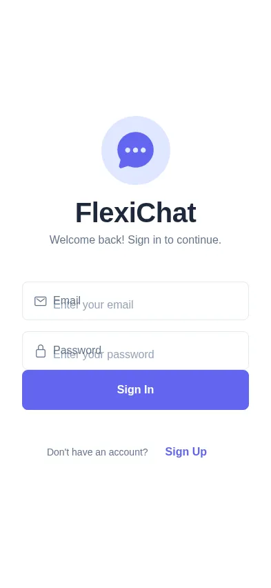 FlexiChat Mobile Messenger