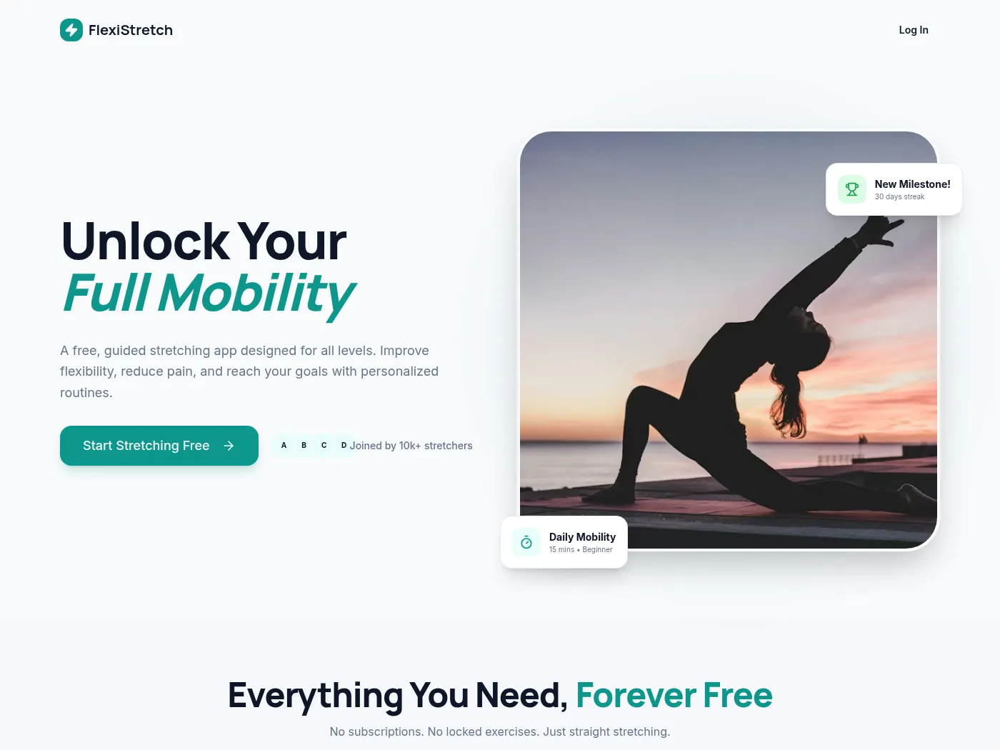 FlexiStretch Web App