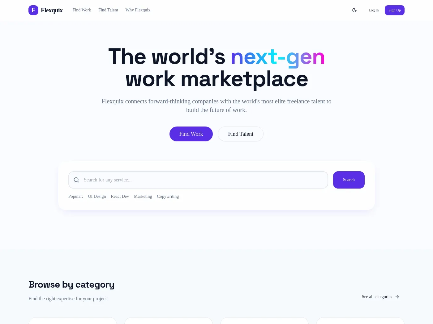 Flexquix Freelance Platform