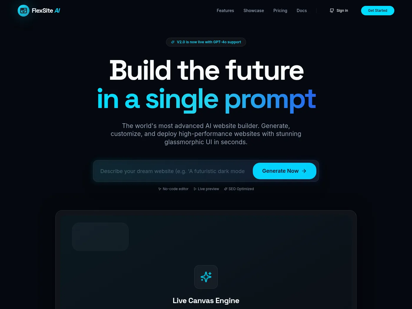 FlexSite AI Web Builder