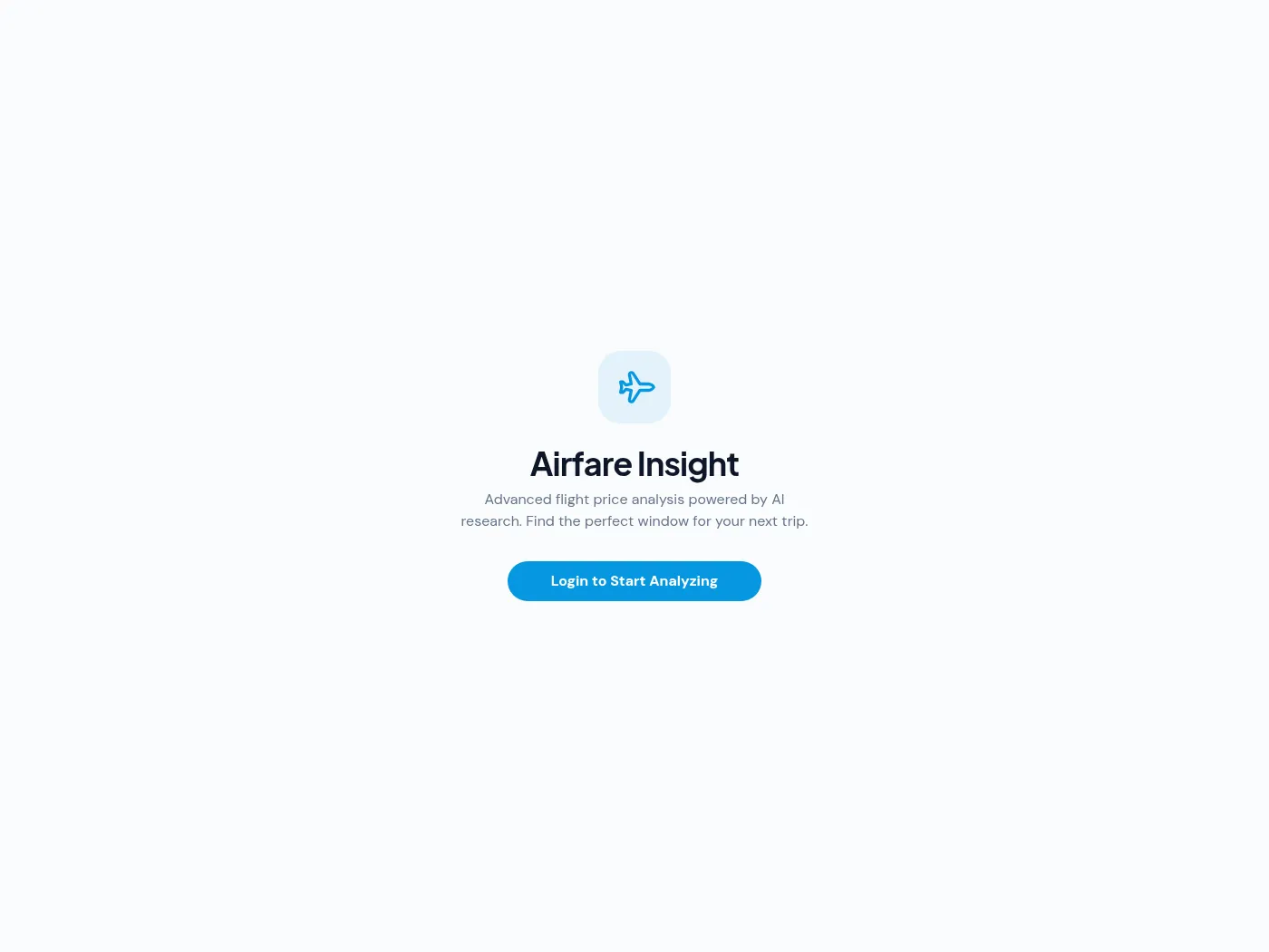 Airfare Insight Analyzer