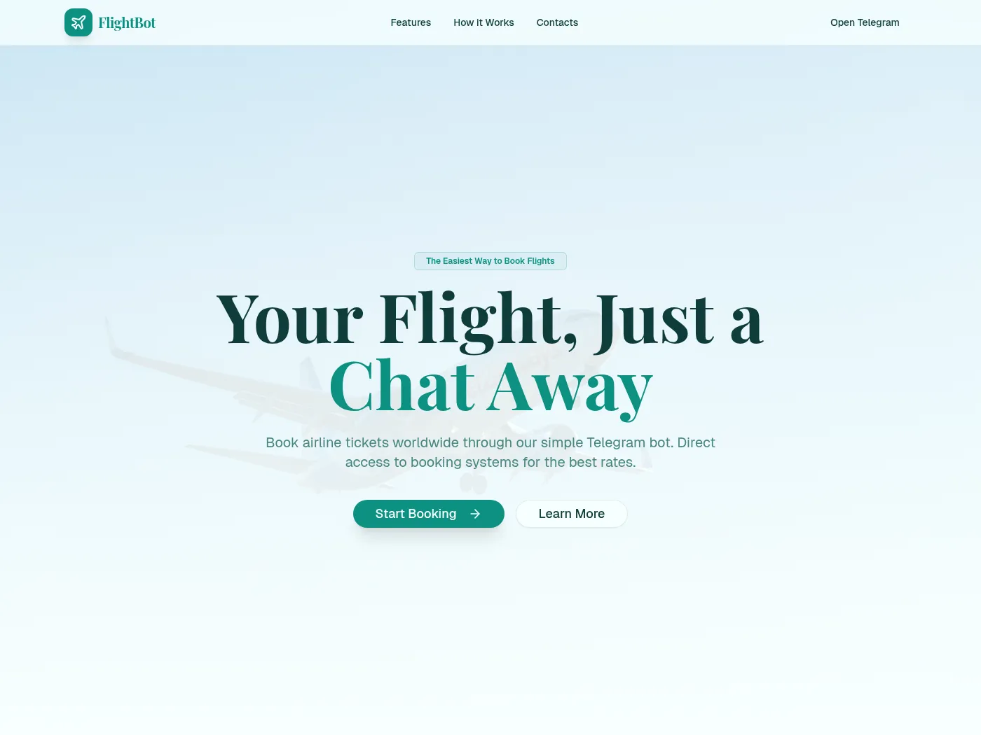 FlightTicket Telegram Bot