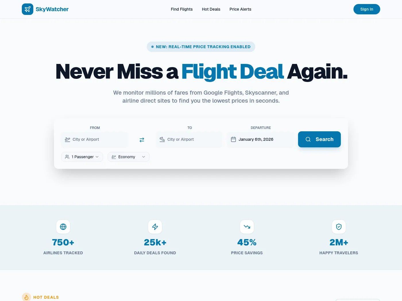 Flight Deal Monitor