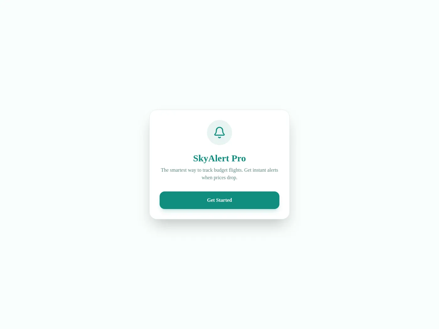Flight Price Alert Pro