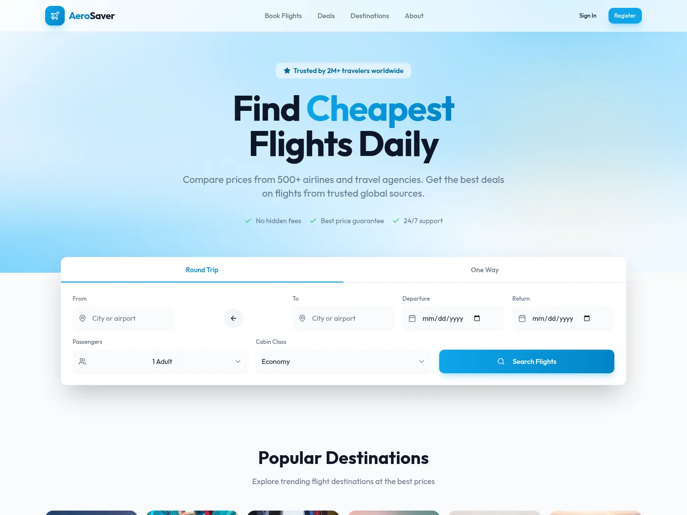 AeroSaver Flights
