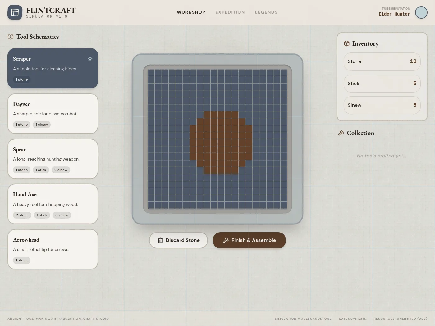 FlintCraft Simulator