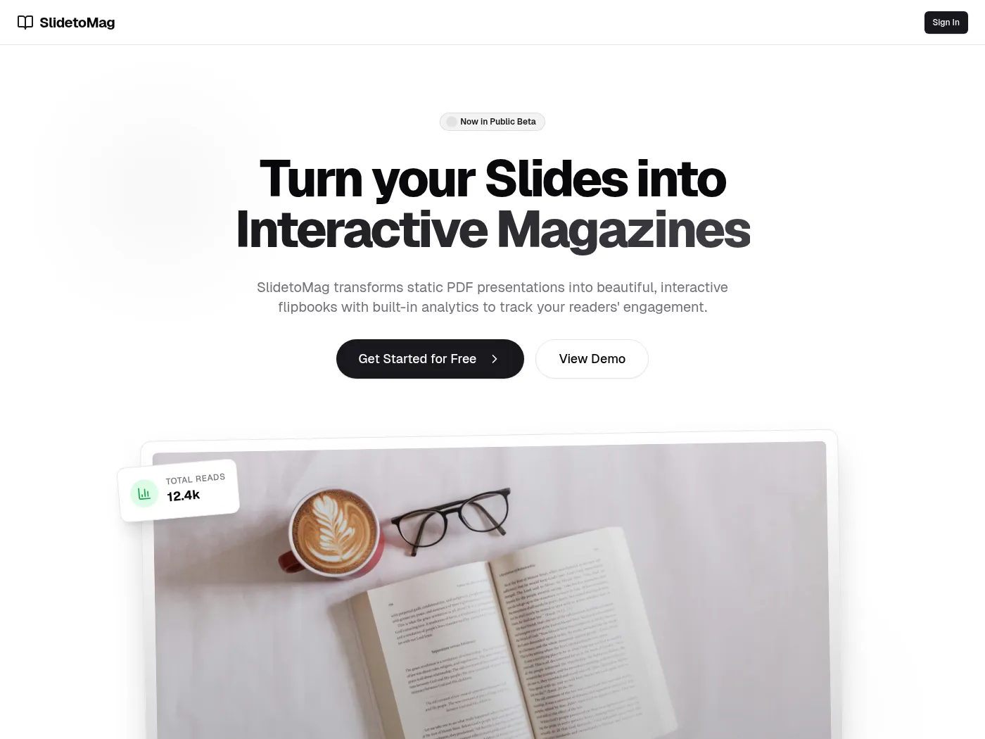 SlidetoMag Flipbook