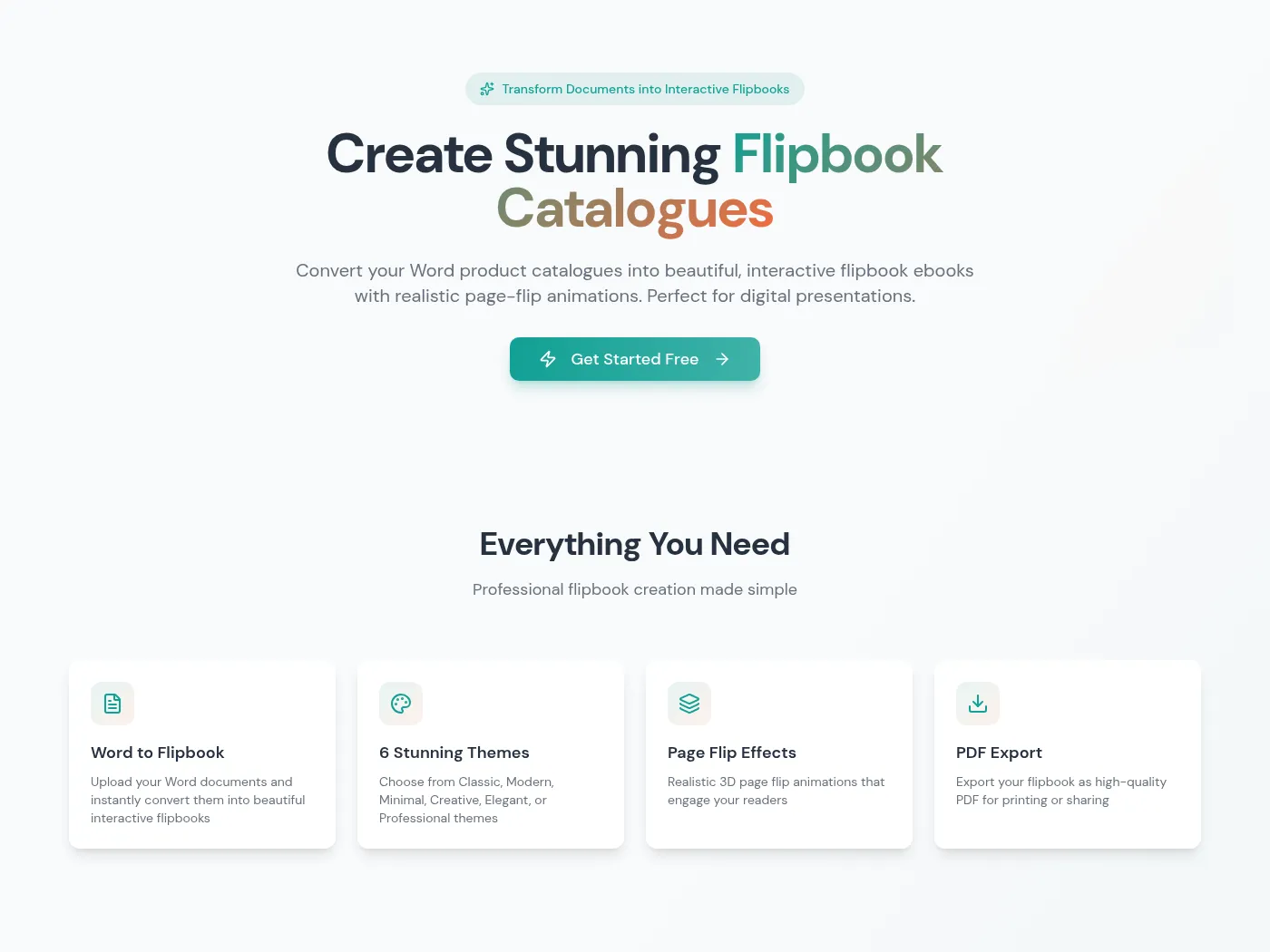 Flipbook Catalogue Creator