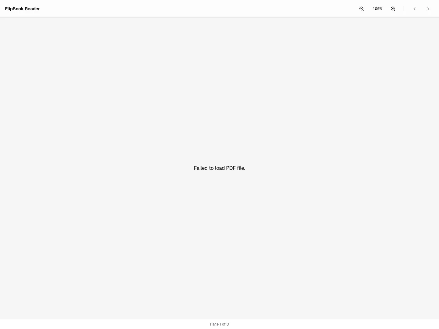 FlipBook PDF Reader