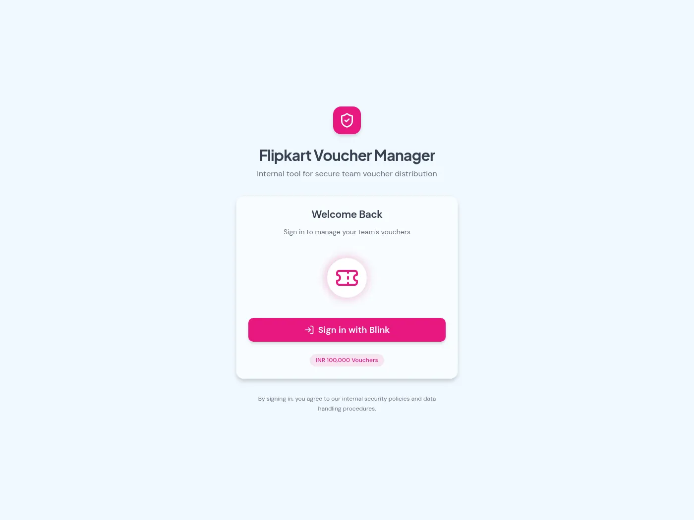 Flipkart Voucher Manager