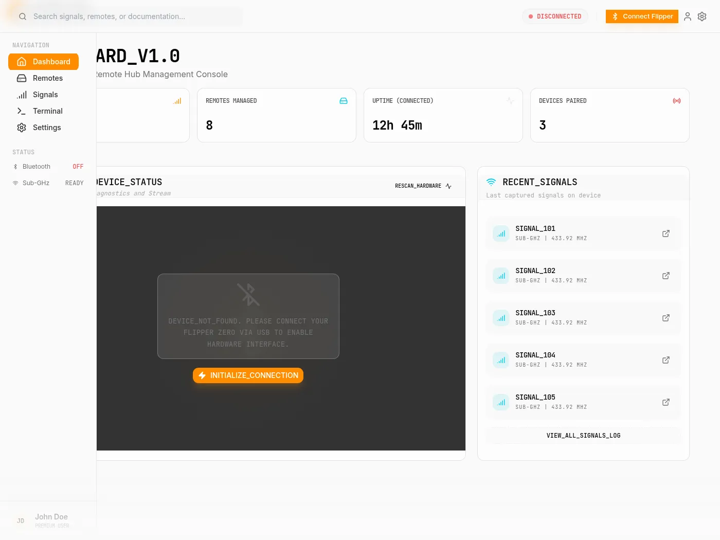 Flipper Remote Hub