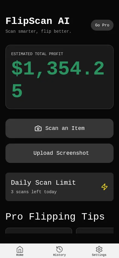 FlipScan AI