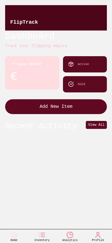 FlipTrack Reseller App