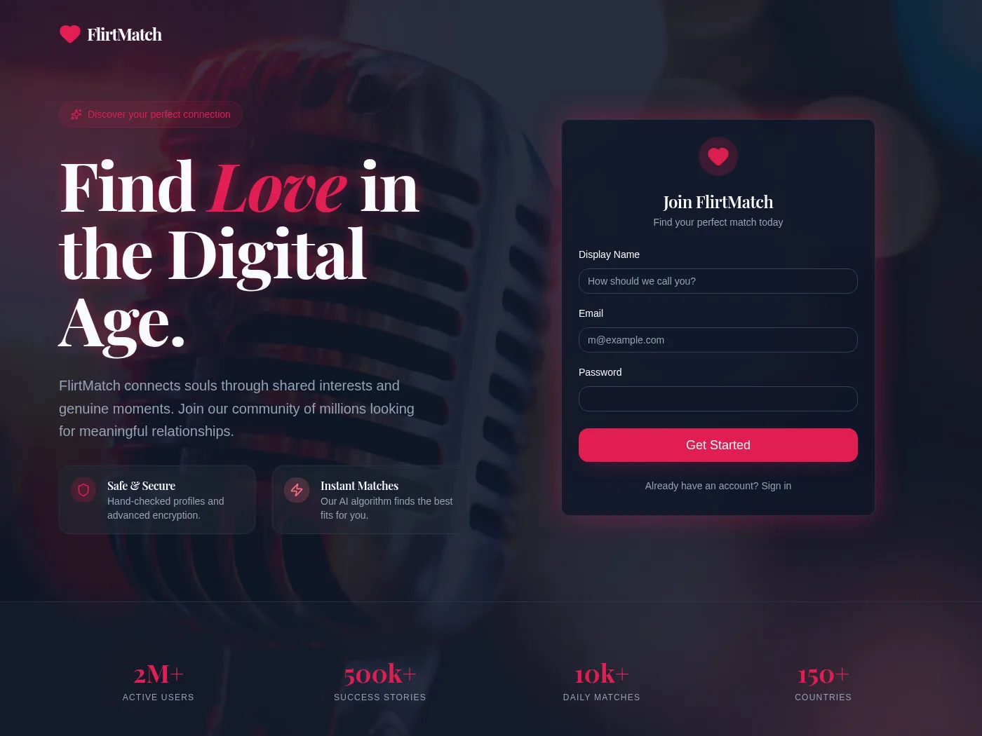 FlirtMatch Online Dating