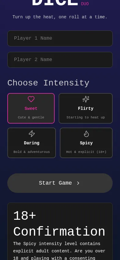 Flirty Dice Duo