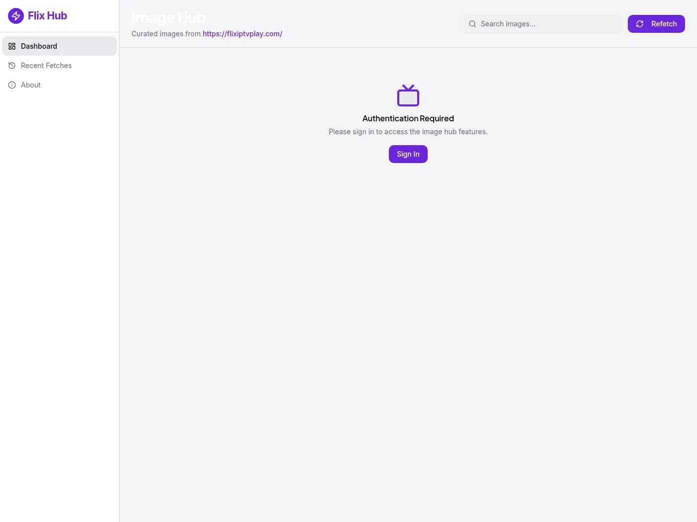 FlixIPTVPlay Image Fetcher