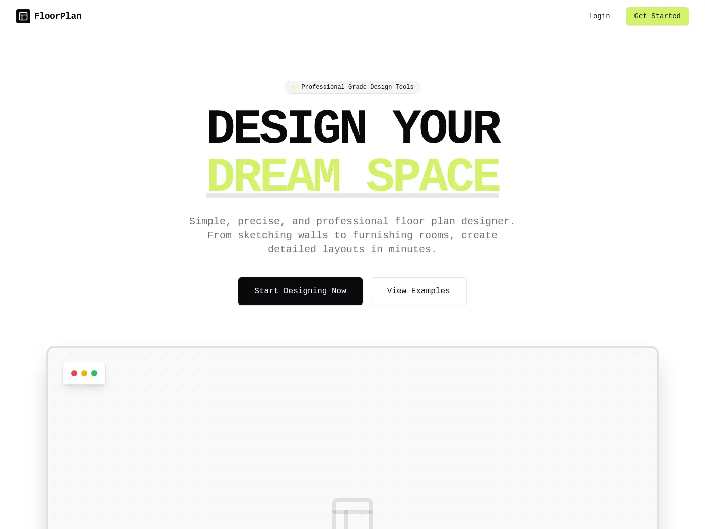 FloorPlan Designer