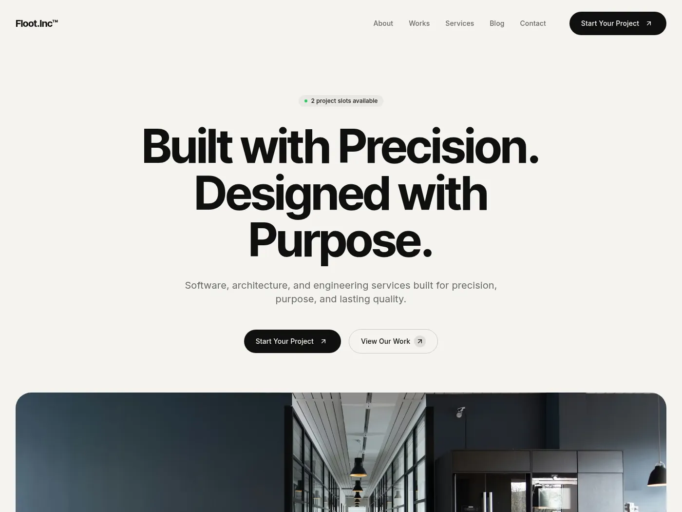 Floot Studio Website