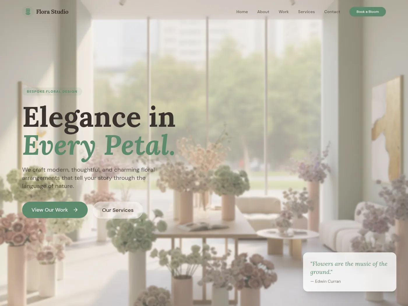 Rae Studios + Flora Design