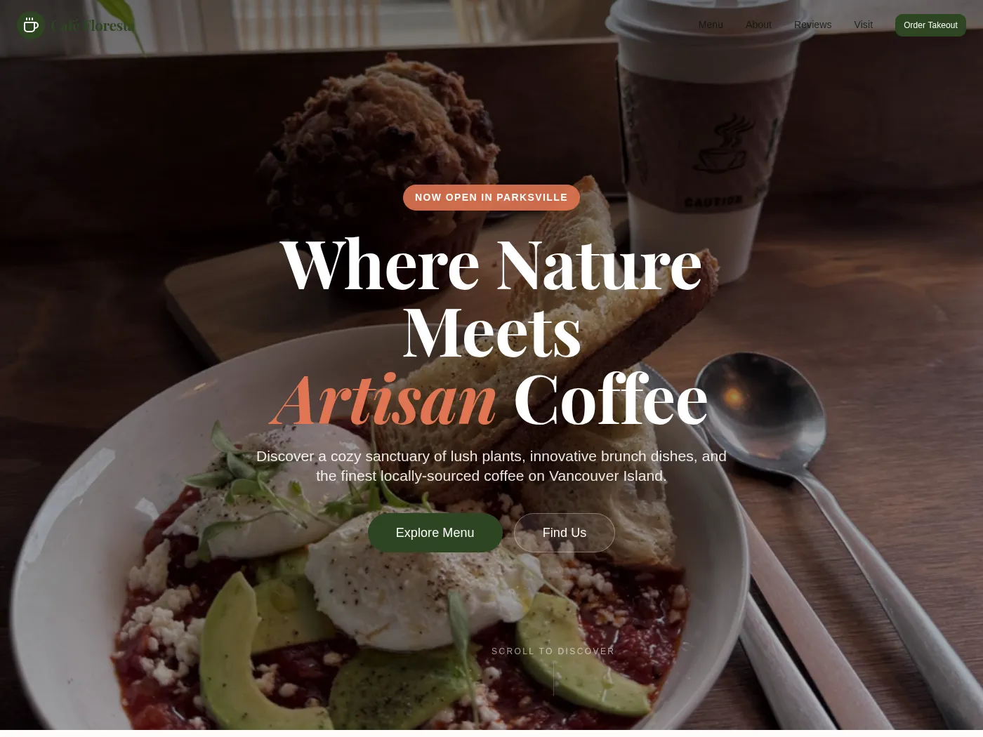 Floresta Café Website