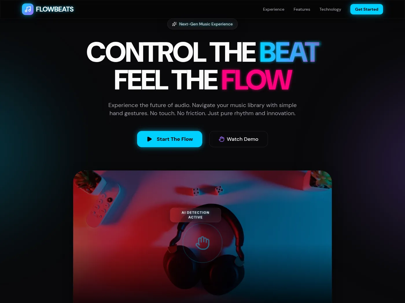 FlowBeats Music Player