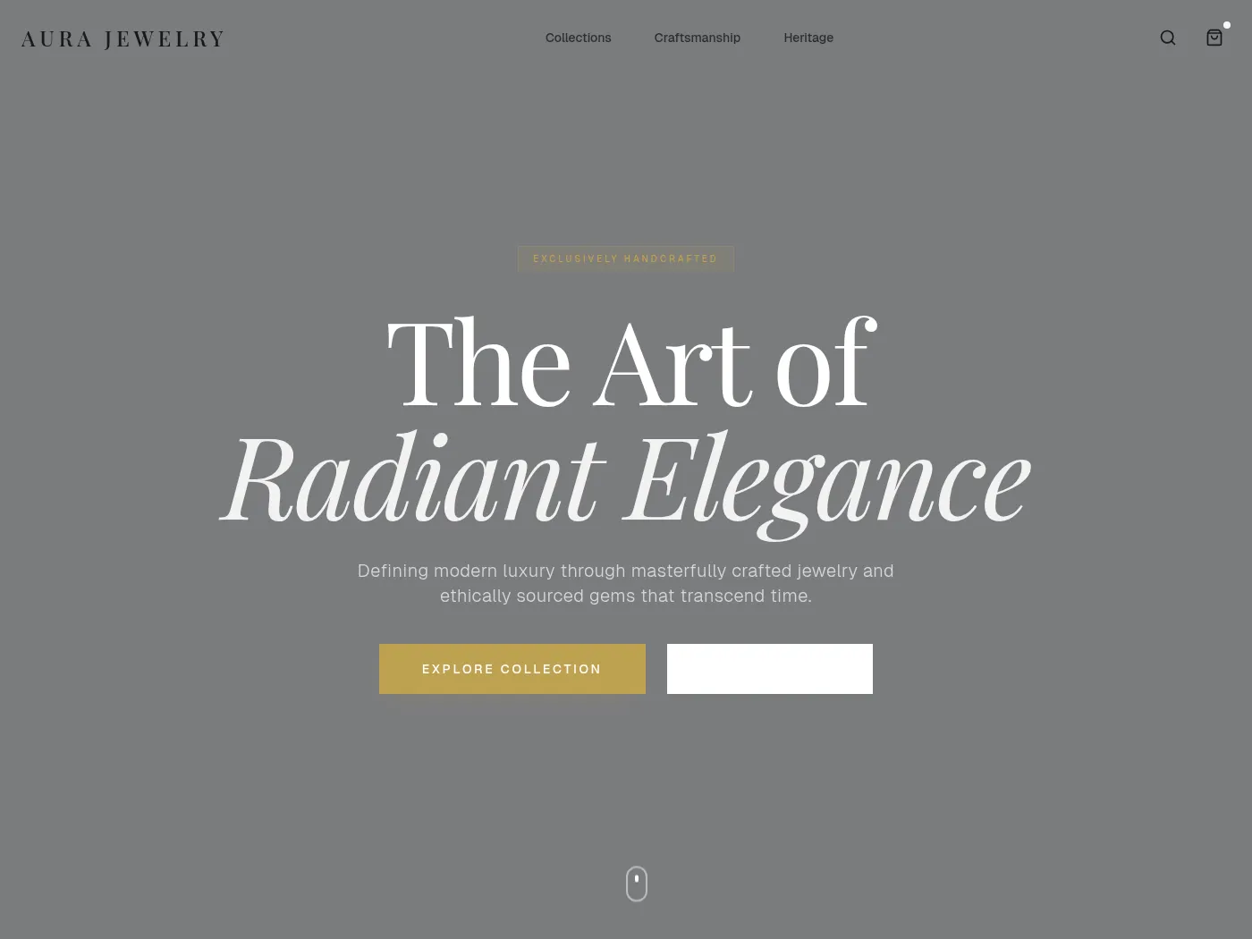 Flower House E-commerce Landing Page (Remix)