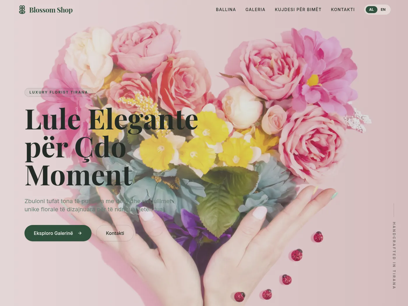 Blossom Shop Website