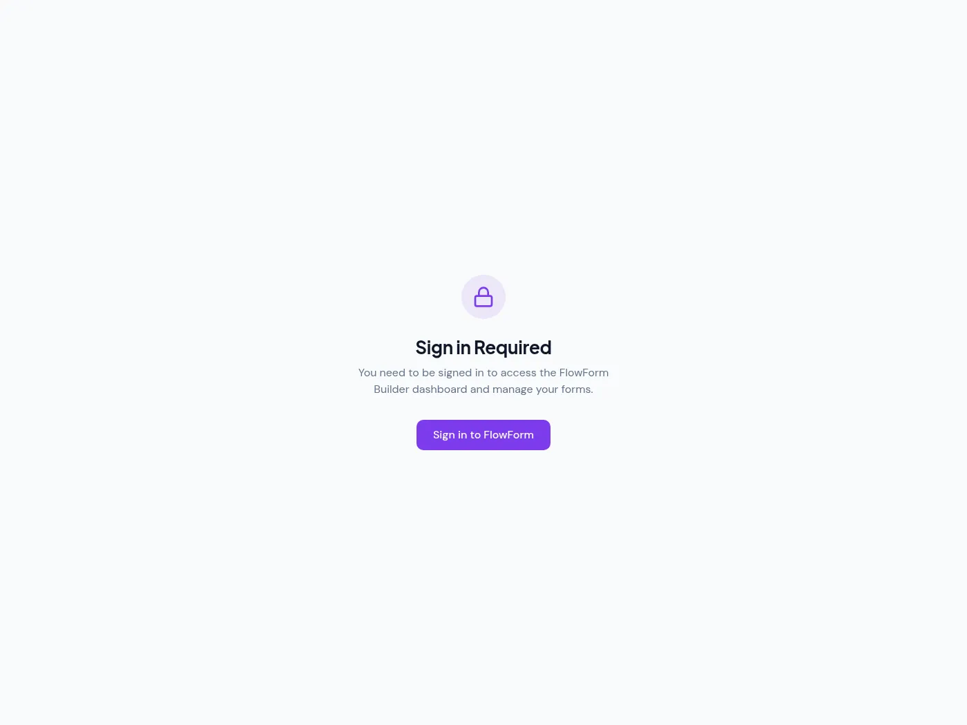 FlowForm Builder
