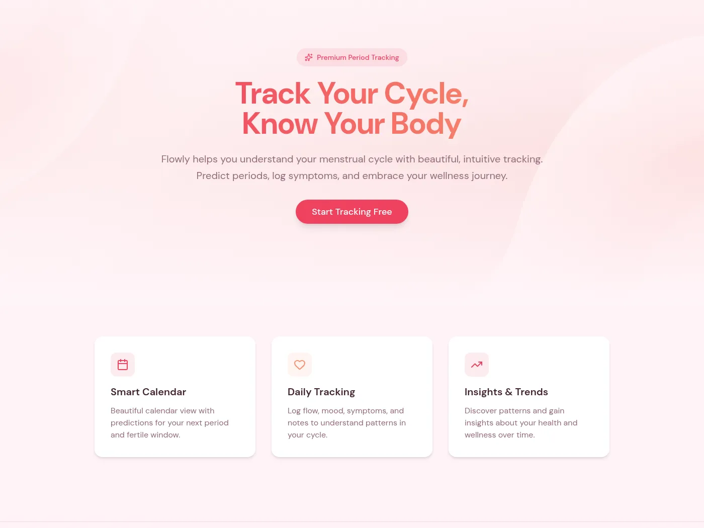 Flowly Period Tracker
