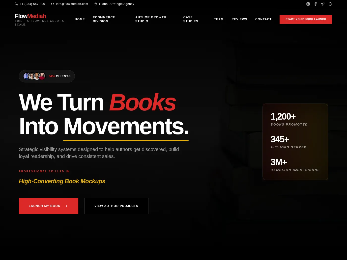 FlowMediah Author Division