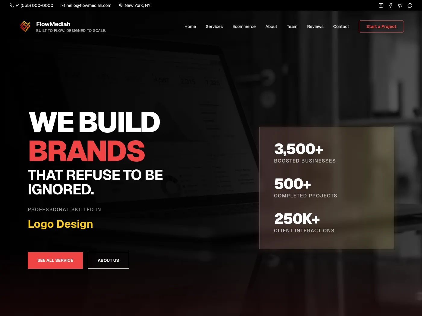FlowMediah Growth Site