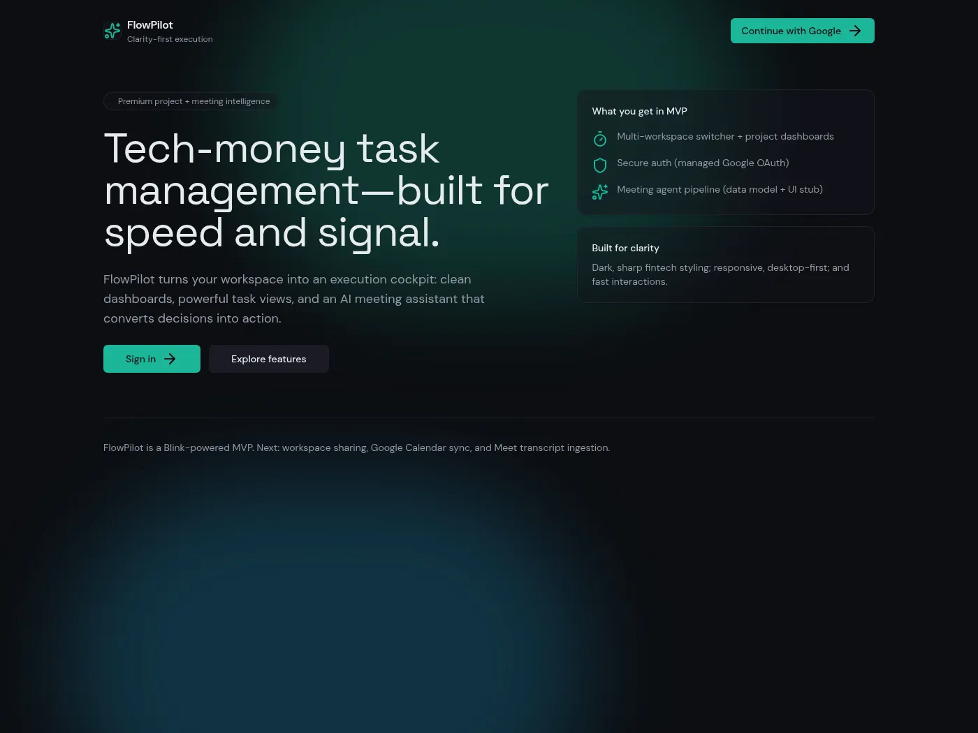 FlowPilot SaaS