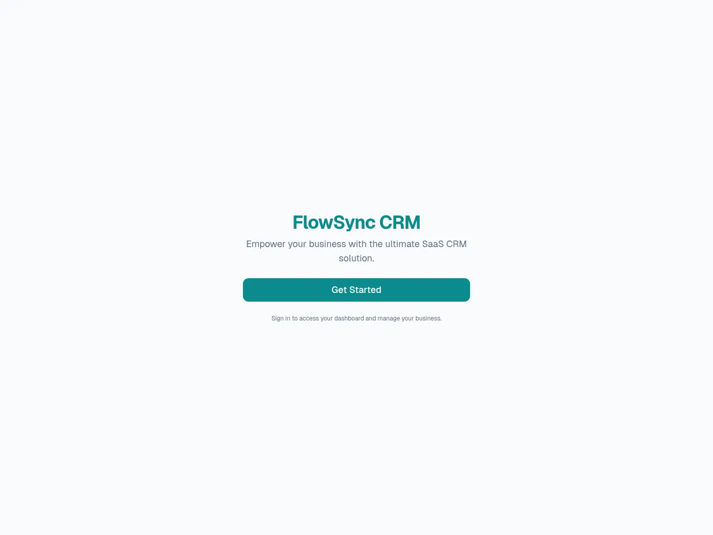 FlowSync CRM Platform