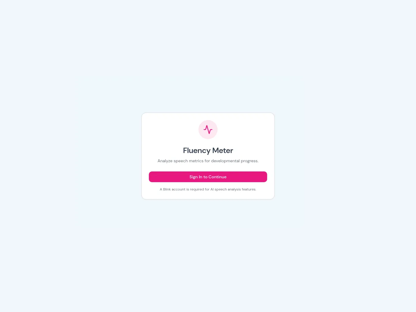 Fluency Meter Web App