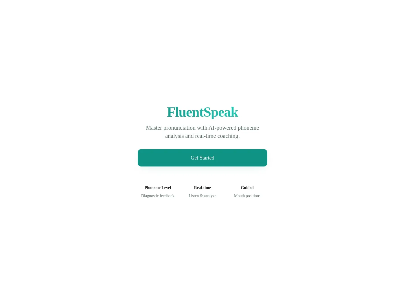 FluentSpeak Coach