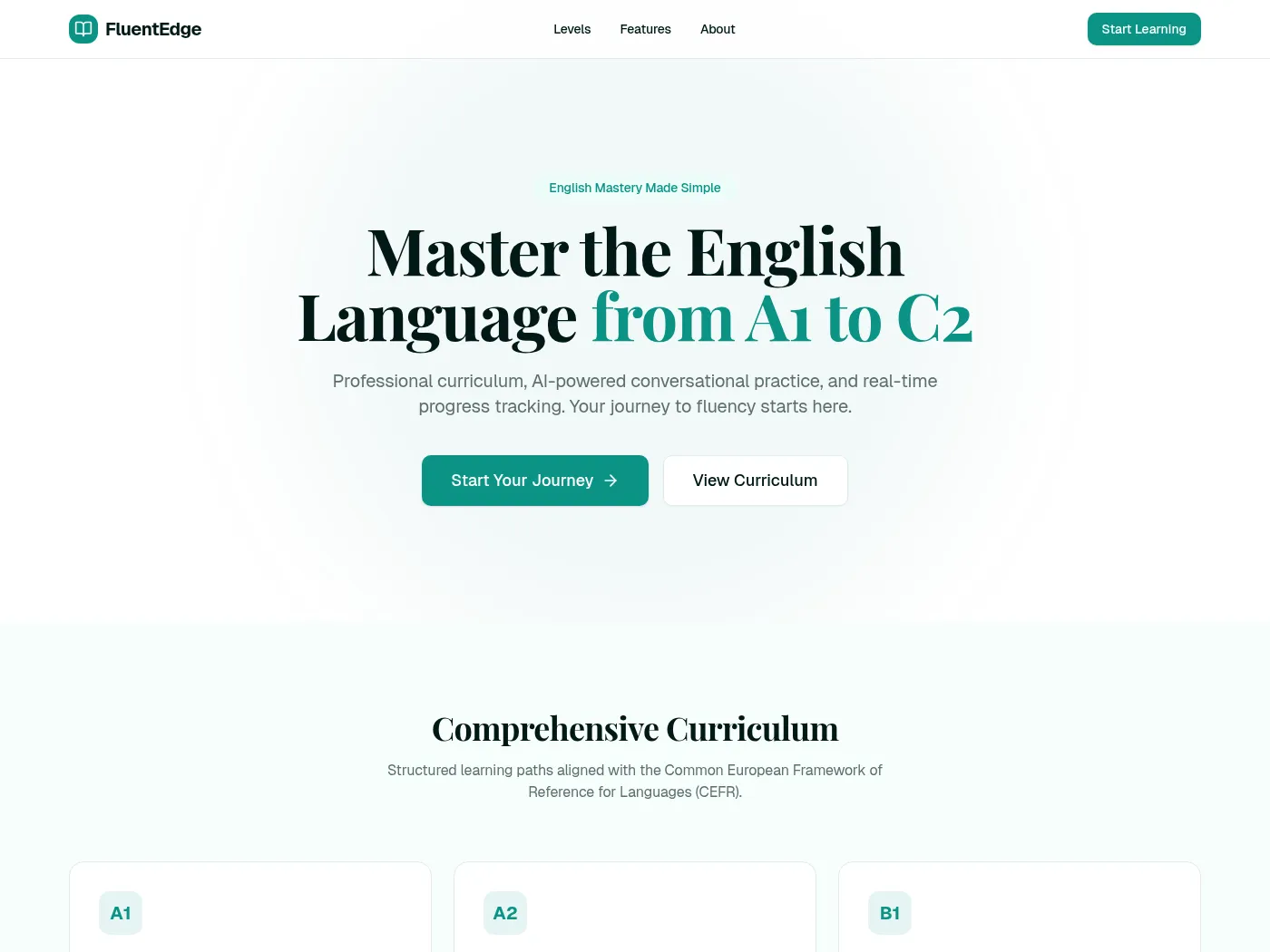 FluentEdge English Platform