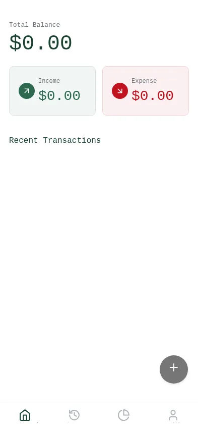 Flutter Budget Tracker