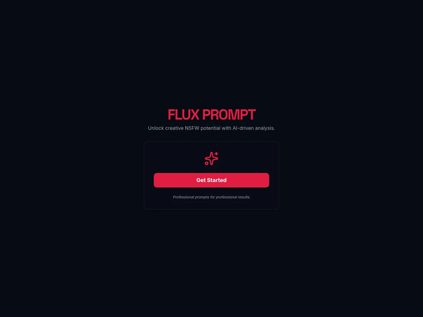Flux NSFW Prompt Generator