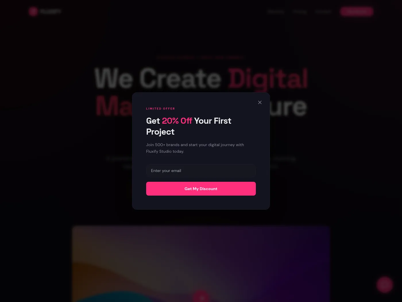 Fluxify Studio Website