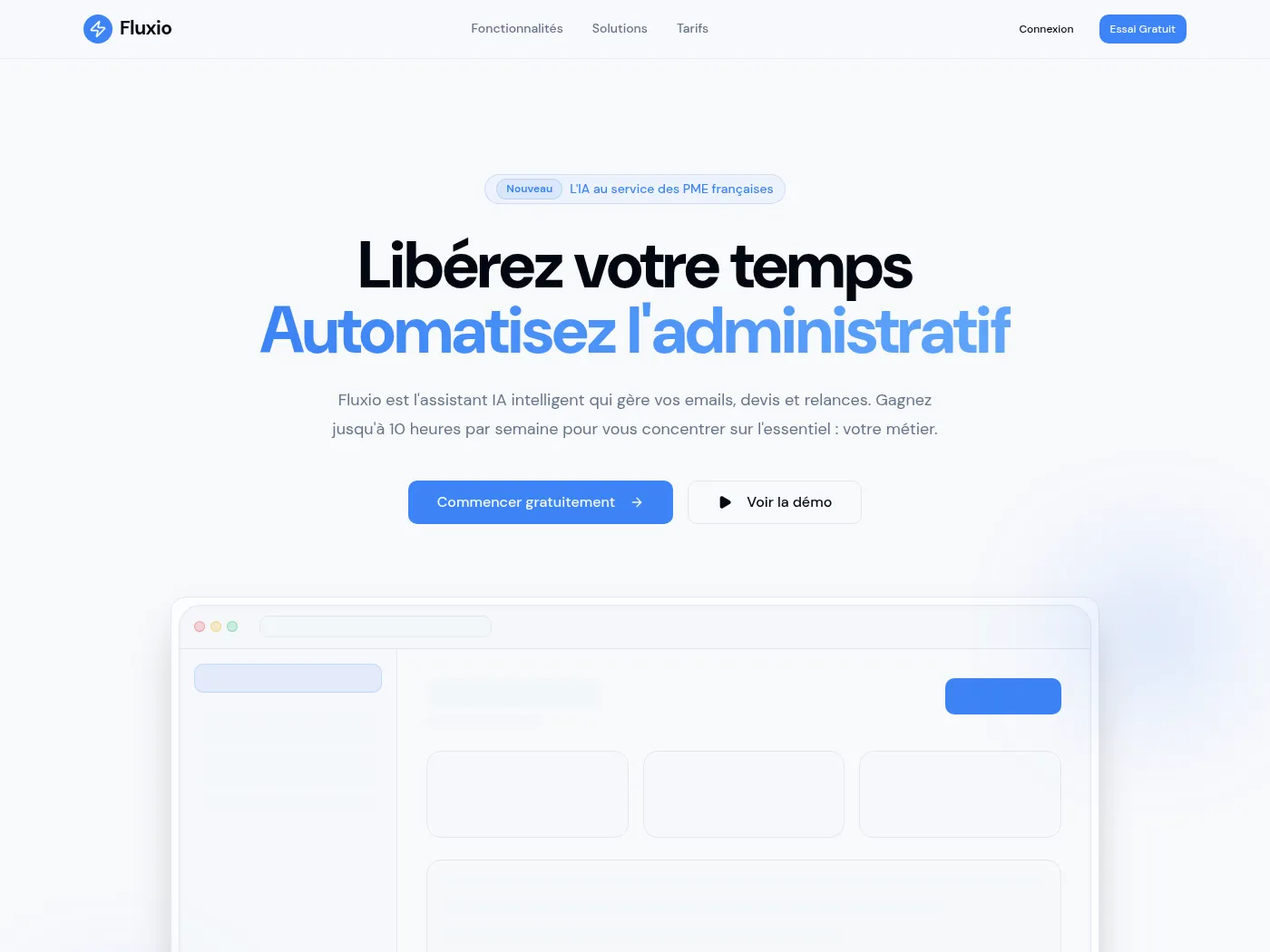 Fluxio AI PME Assistant
