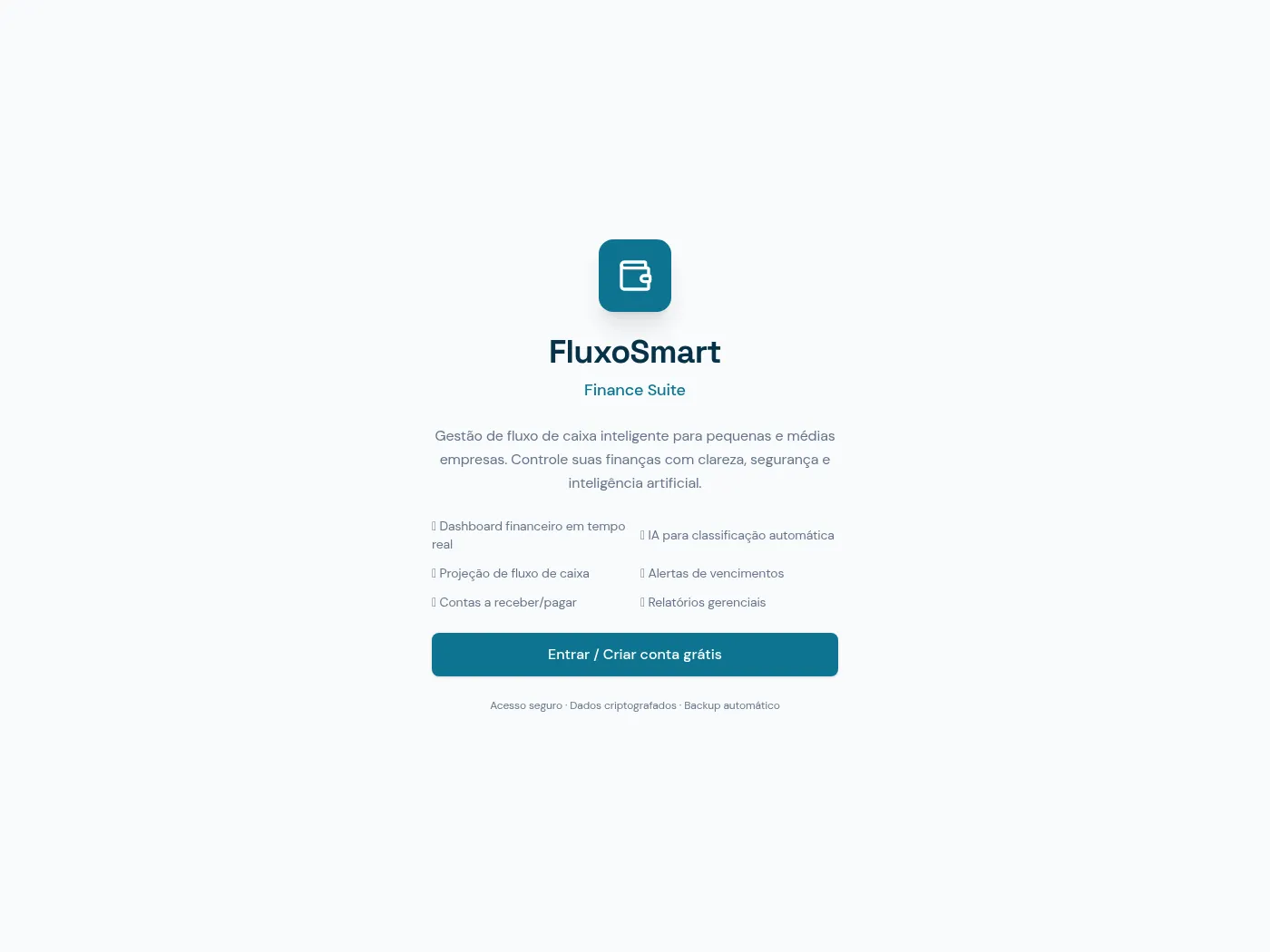 FluxoSmart Finance Suite